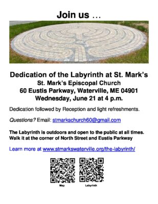 St. Mark's Episcopal Church Dedication poster - St. Mark's Episcopal Church